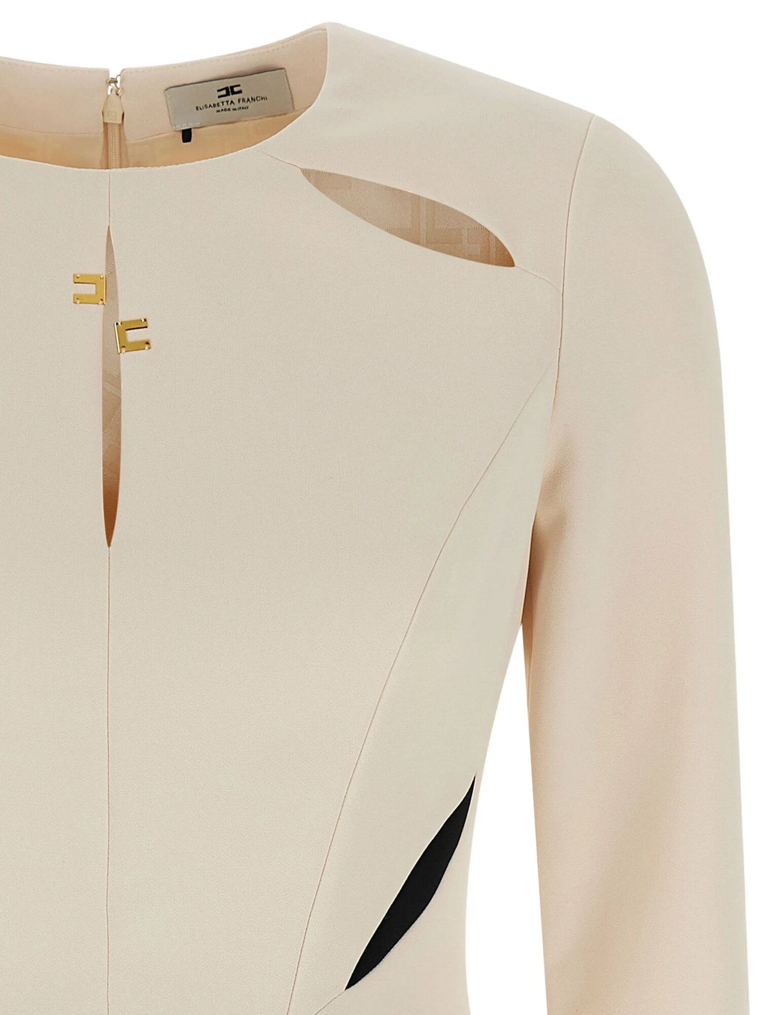 Платье Elisabetta Franchi Cut-out mini dress, размер 40 — фото 1