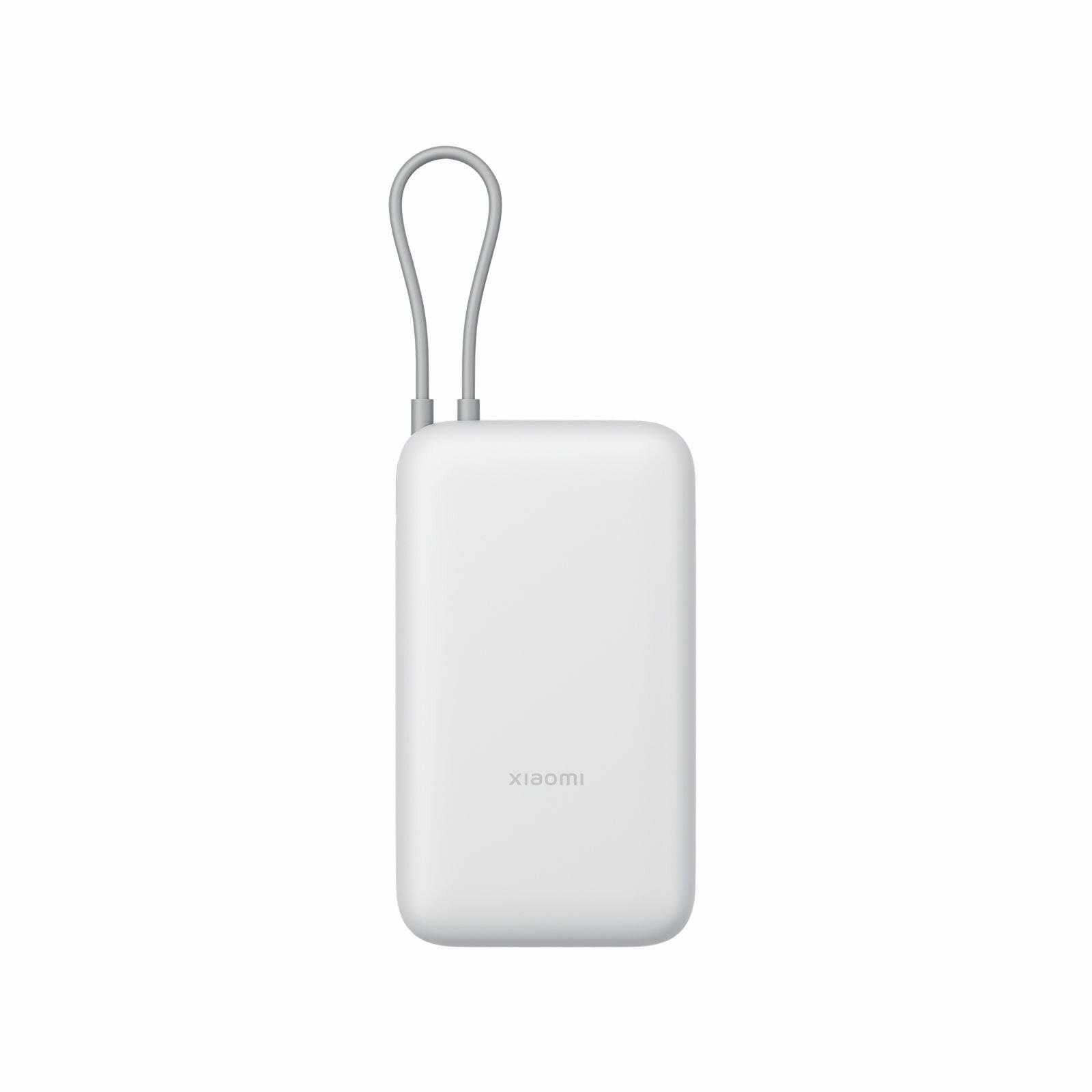Внешний аккумулятор Xiaomi Power Bank 20000mAh (Integrated Cable) GL Light Gray