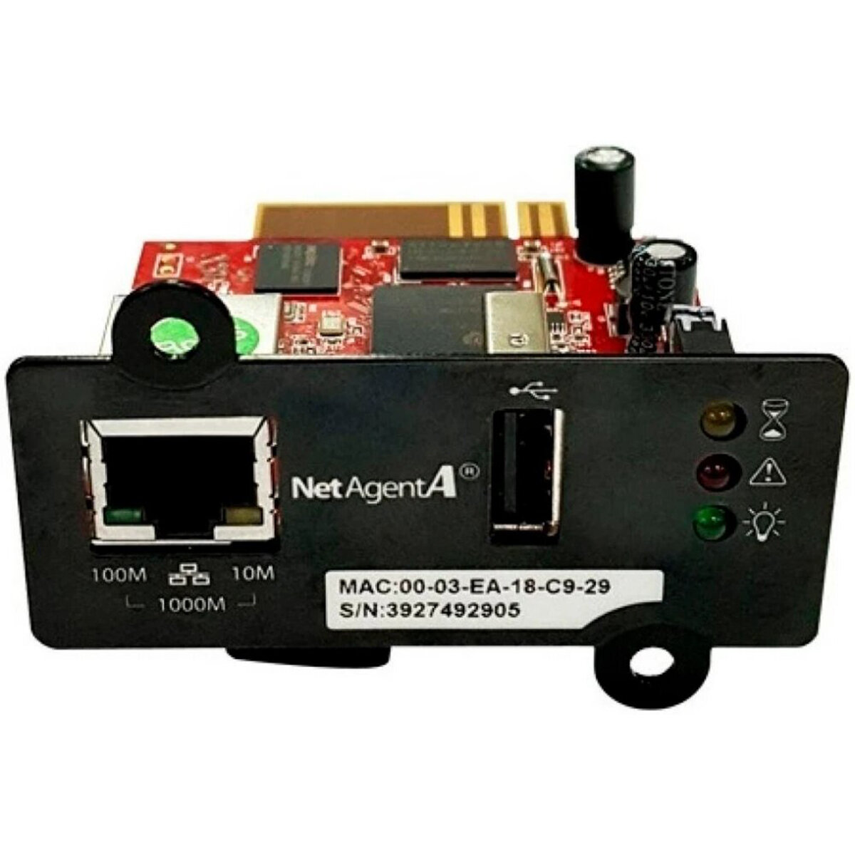 SNMP-карта Импульс DA807 CNDA807 черный, для ИБП форвард/фора