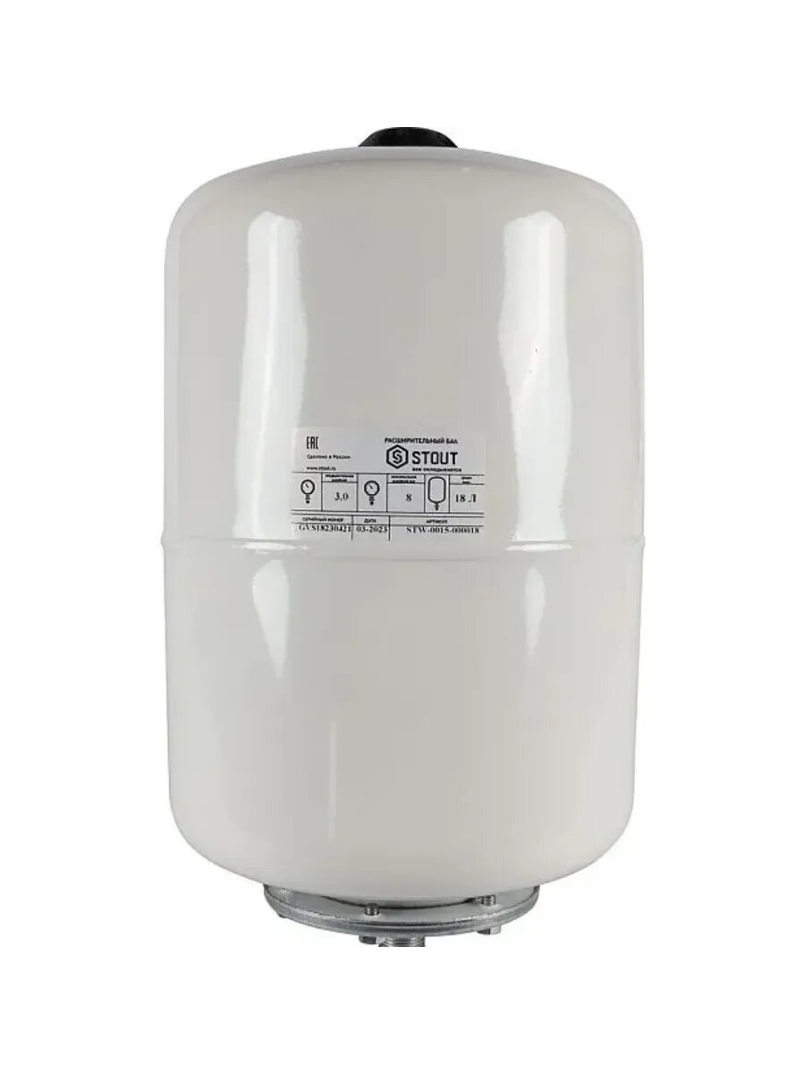 Бак гидроаккумулятор WAV 8л вер. 3/4" НР