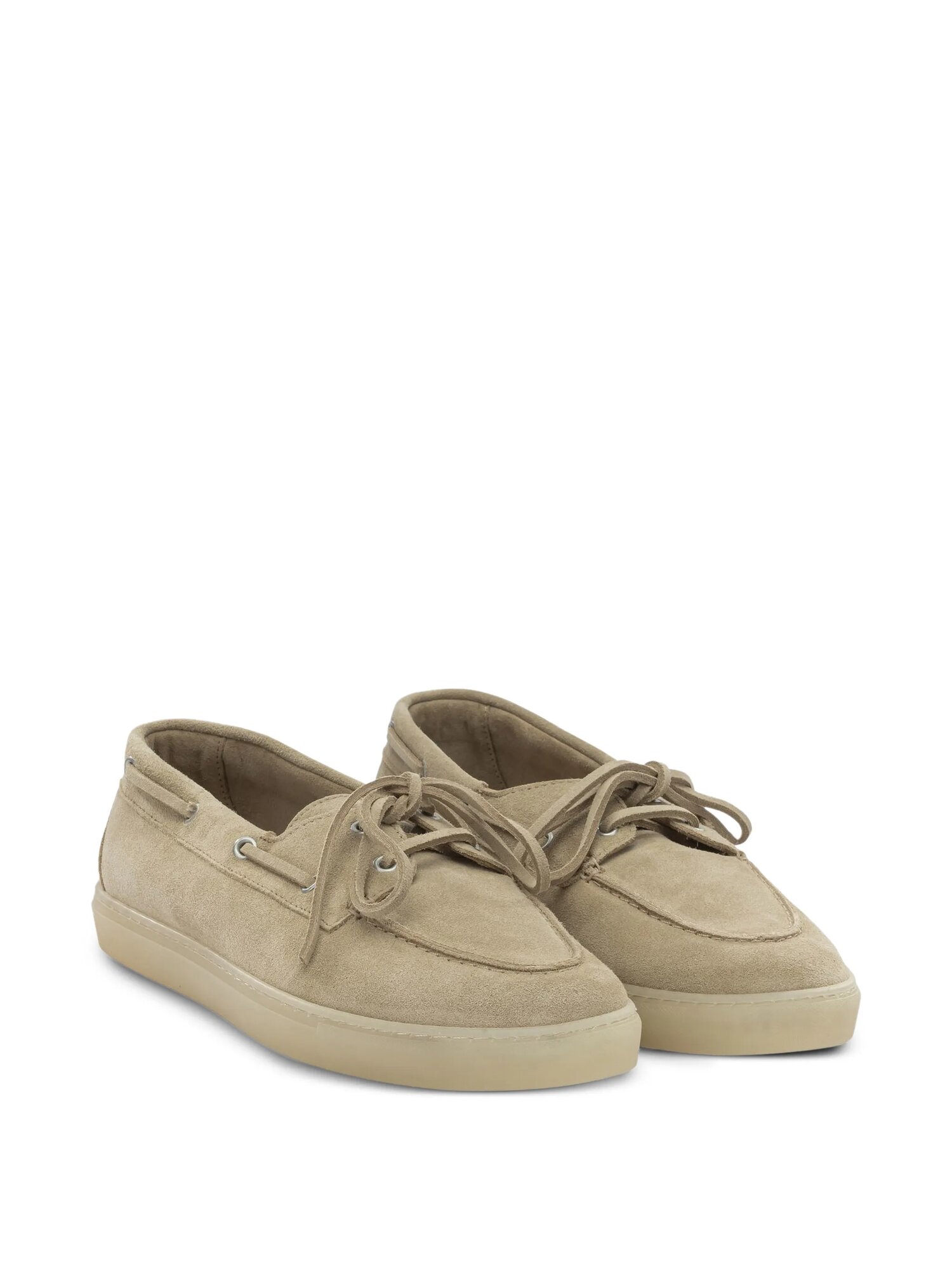 Лоферы COPENHAGEN STUDIOS Lace-up suede loafers, размер 45 — фото 1