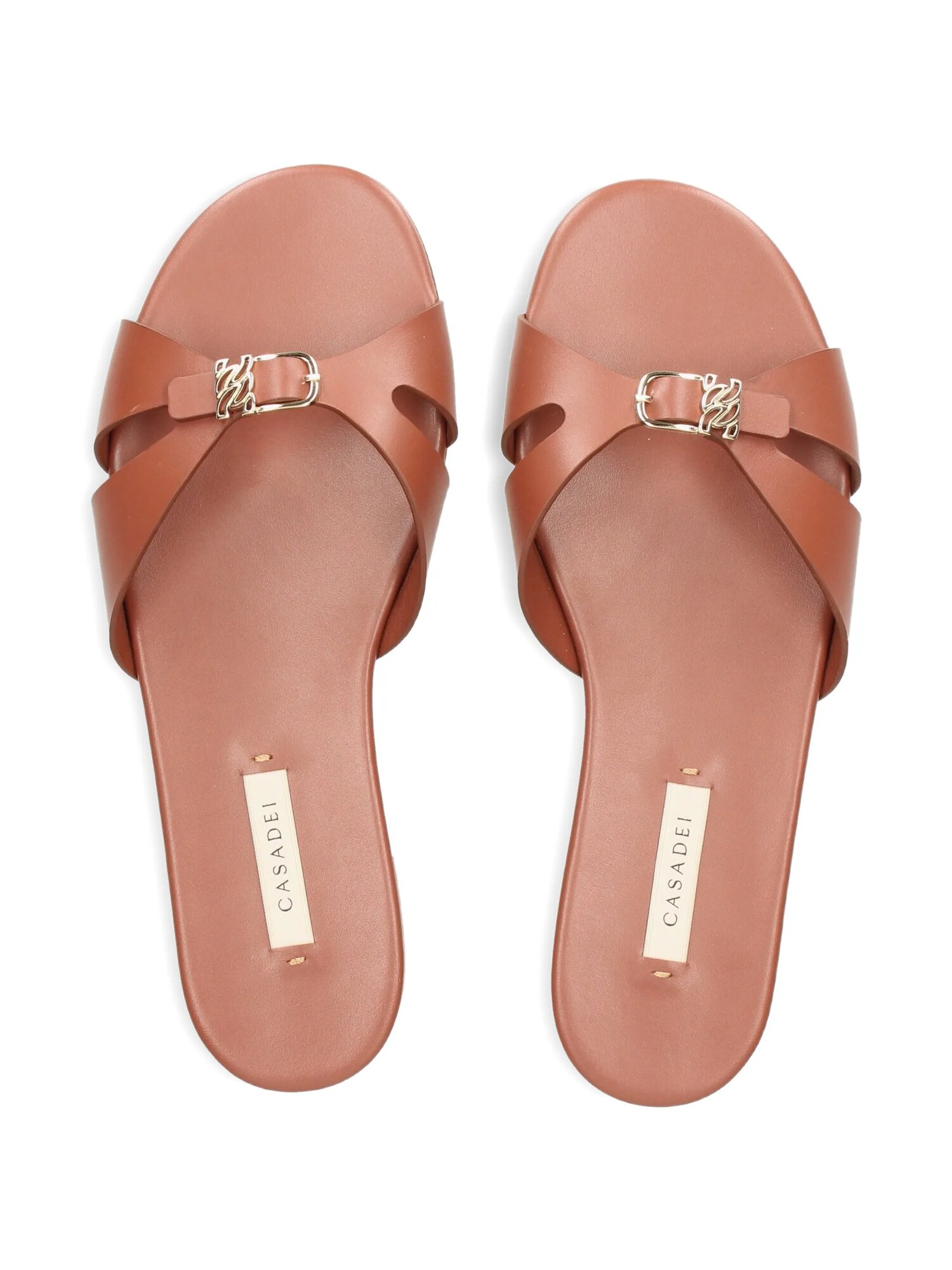 Босоножки Casadei Leather sandals, размер 39 — фото 1