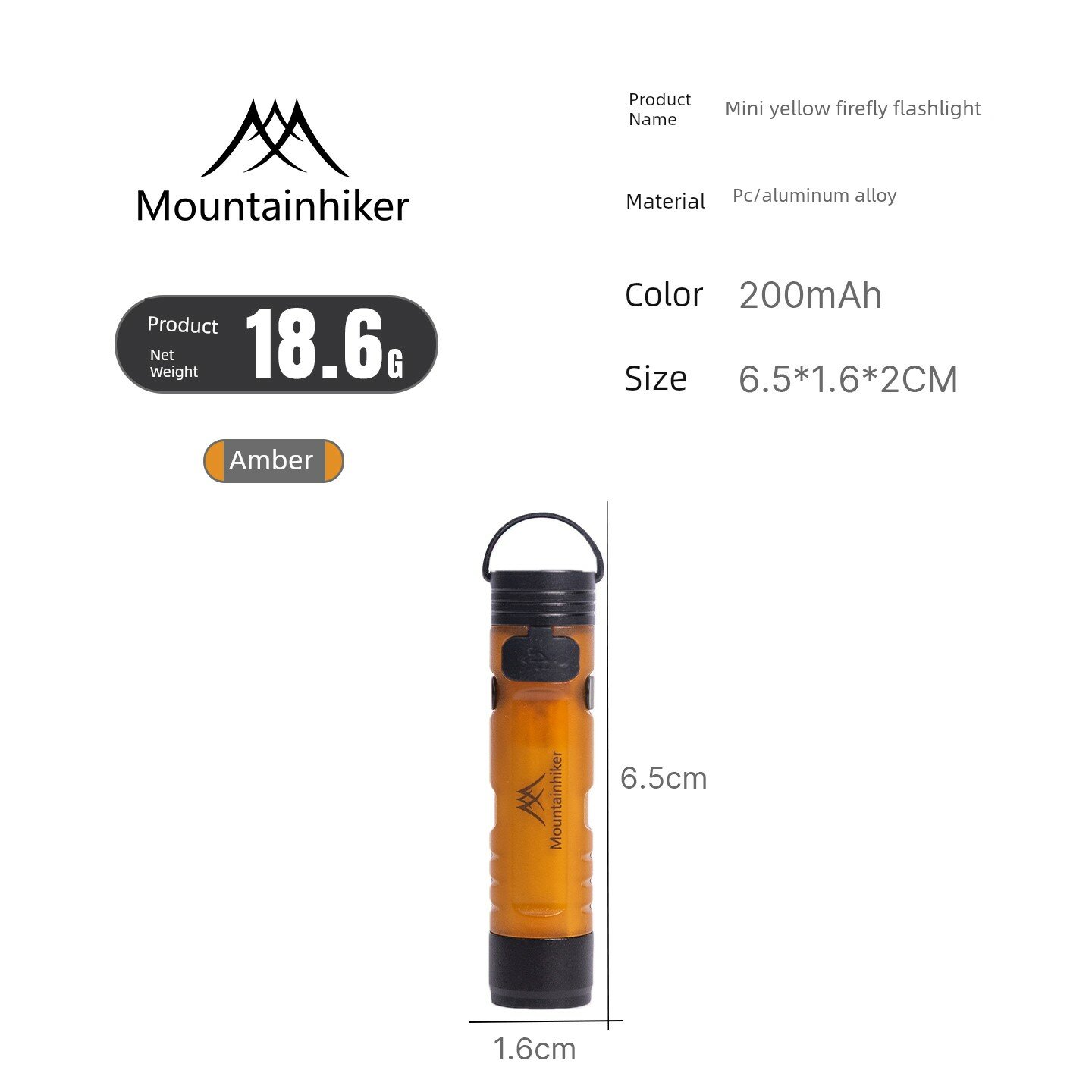 Многофункциональный светодиодный фонарь Mountainhiker Firefly для кемпинга, портативный, долговечный, для палаток и