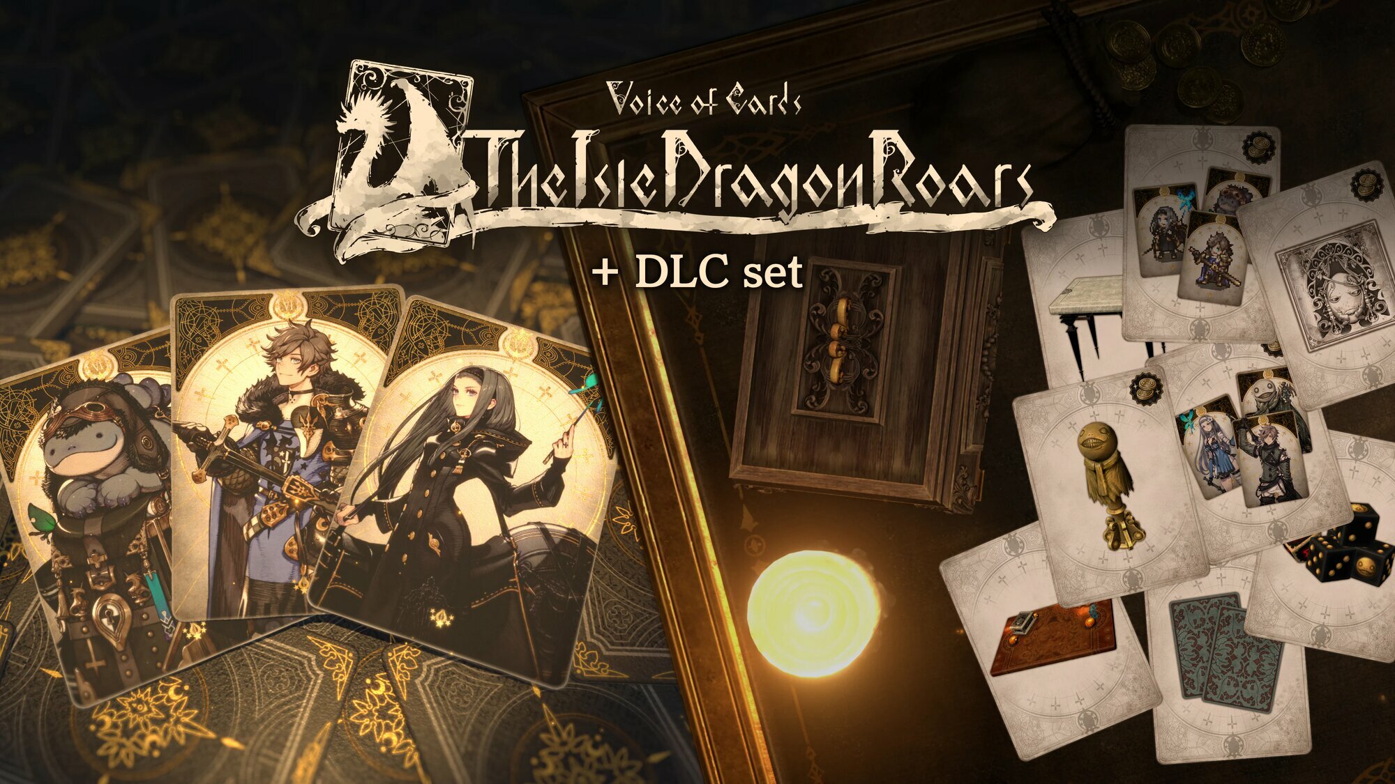Игра Voice of Cards: The Isle Dragon Roars Game + DLC set, цифровое издание PlayStation 4, регион Турция / код пополнения баланса