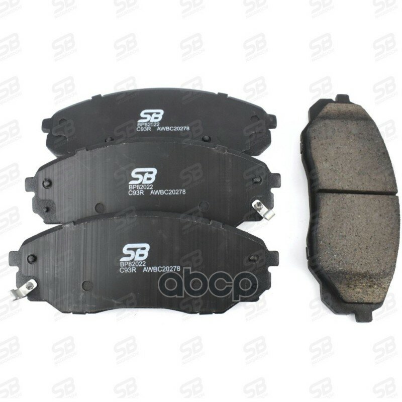 Колодки тормозные дисковые передние SB Nagamochi арт. BP82022