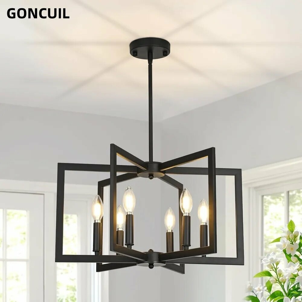 GONCUIL Люстра, E14, 40 Вт