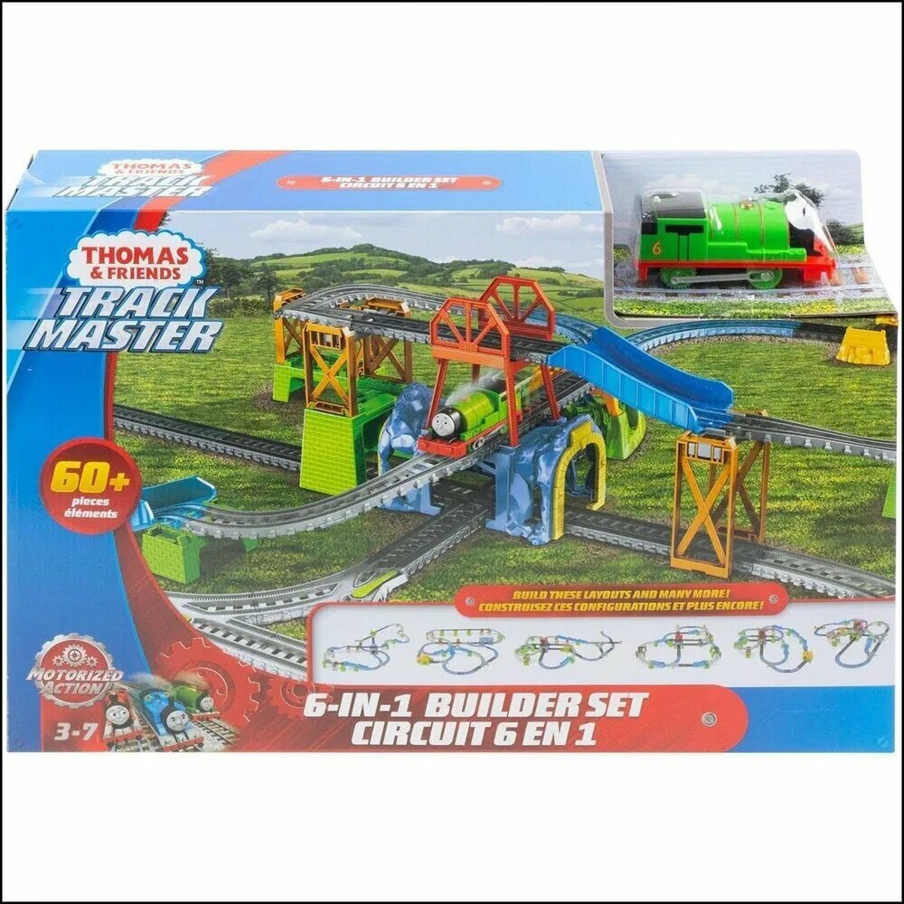 TrackMaster Thomas Friends: литой паровозик с мотором (3+)