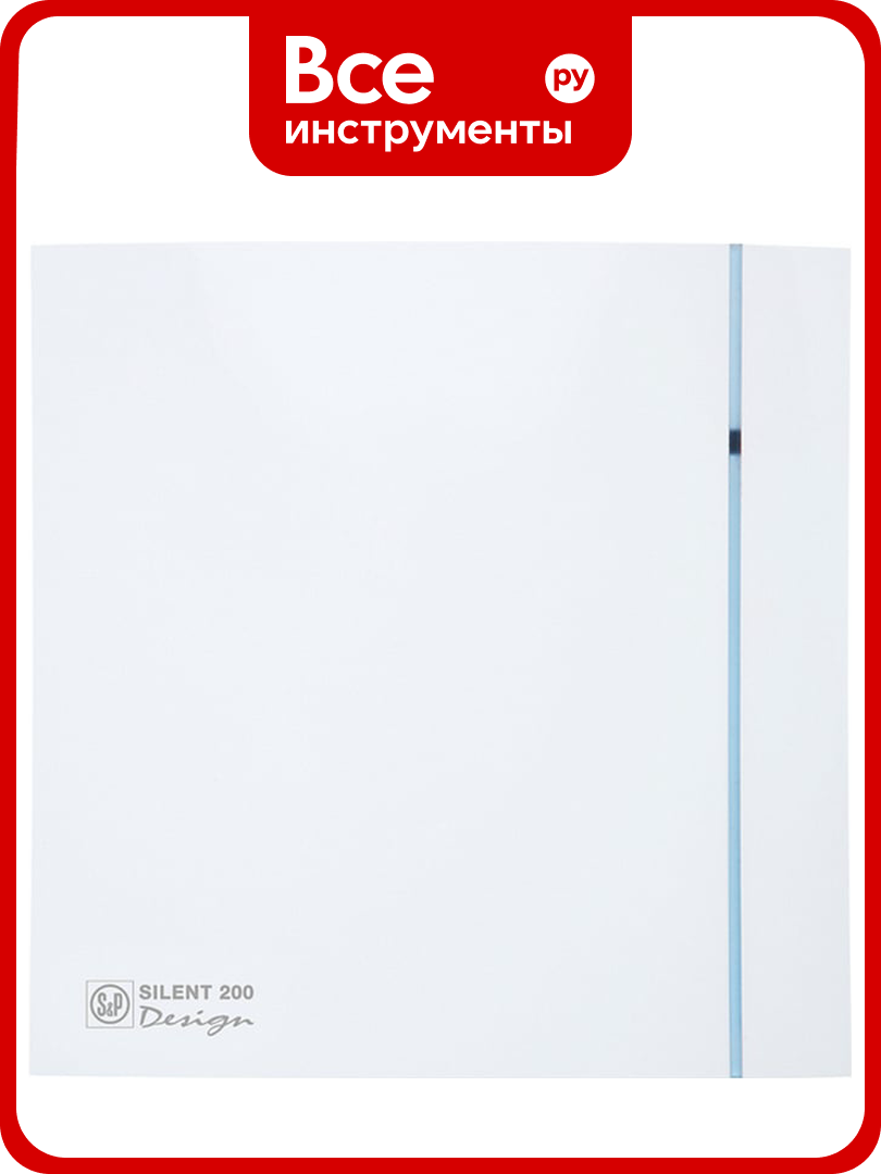 Вентилятор Soler&Palau SILENT-200 CZ DESIGN-3C RE 03-0103-128, 120 мм, пластик