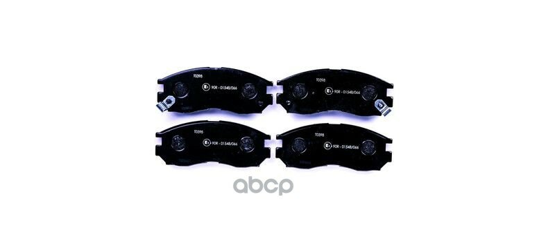 Тормозные колодки дисковые; ередняя ось HELLA арт. 8DB355006471
