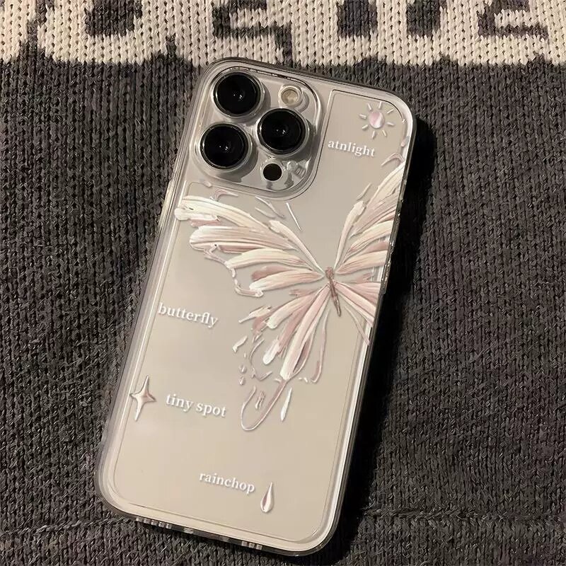 Чехол для Huawei Nova 14 Ultra с космическим дизайном и золотой бабочкой, премиум защитный чехол