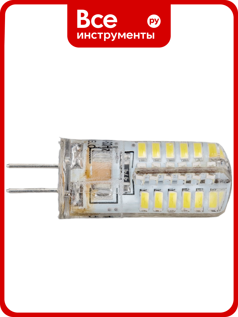 Светодиодная лампа Ecola G4 LED 3,0W Corn Micro 220V 6400K 320 40x15 G4RD30ELC