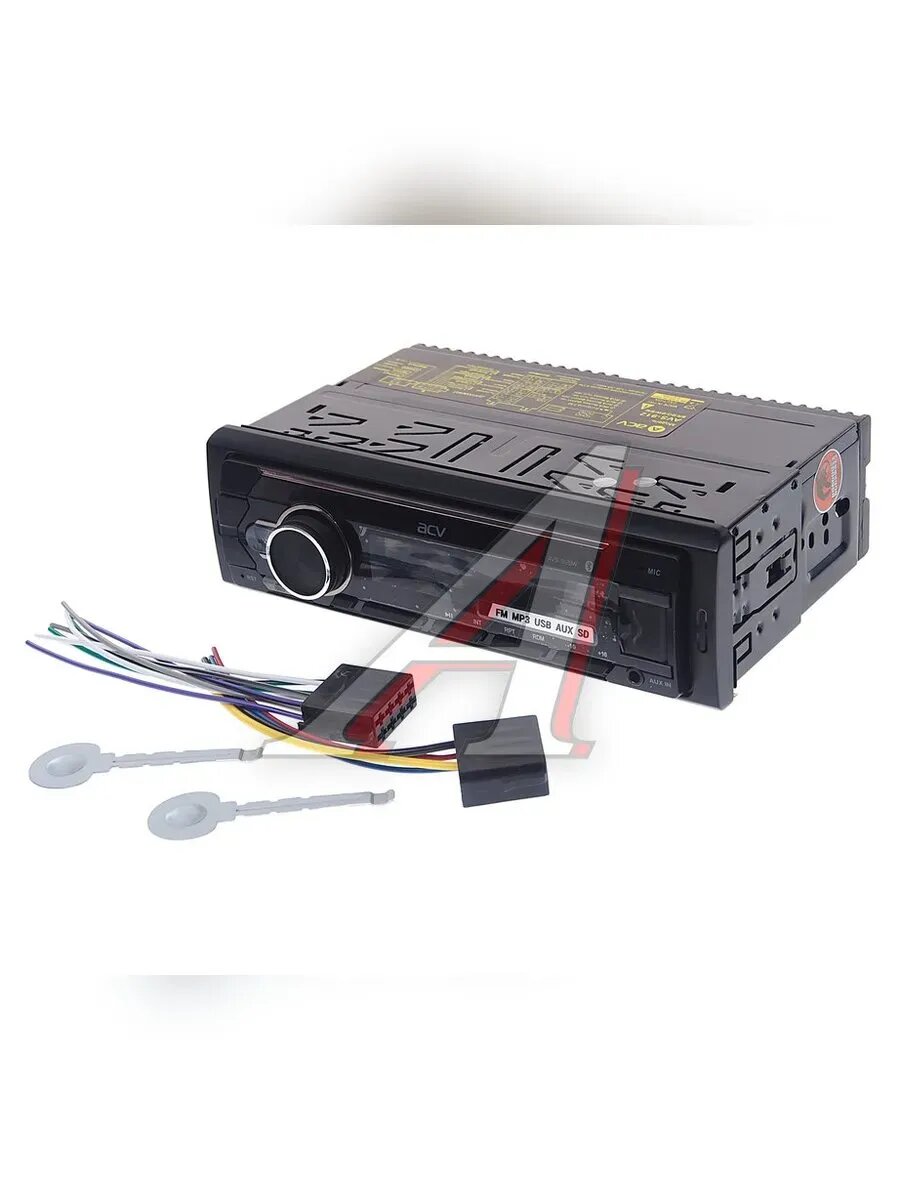 Магнитола JVC 1DIN 50 Вт, USB, оригинал