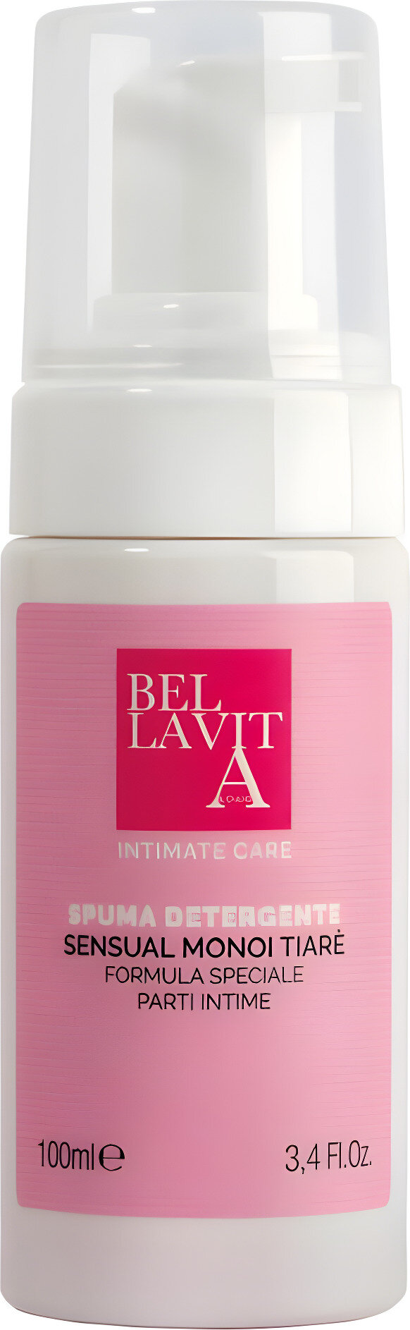 BELLAVITA IL CULTO Очищающая пенка "Чувственный цветок тиаре" Intimate Care Sensual Flower Tiare Foam 125ml