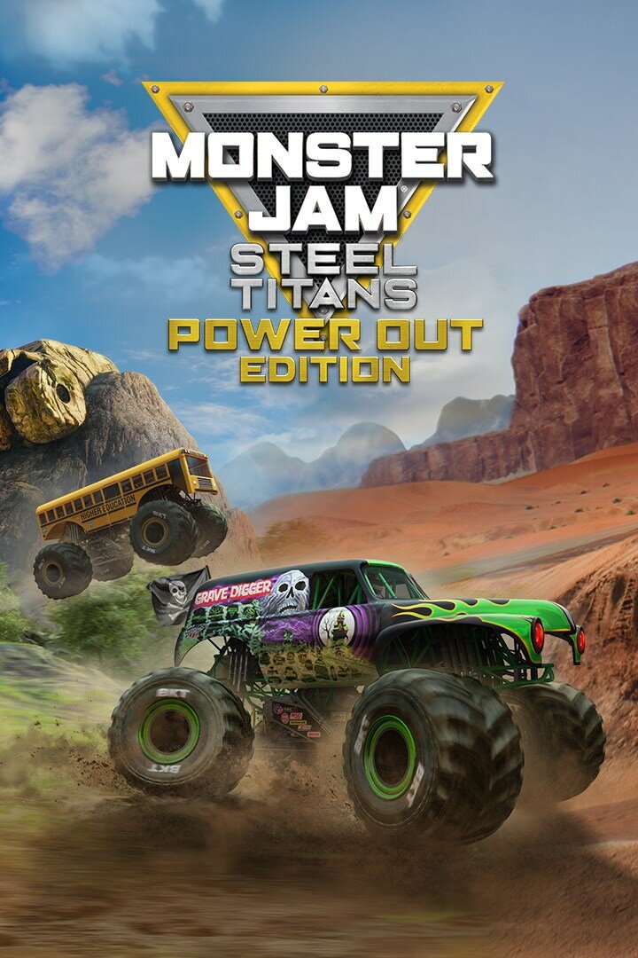 Monster Jam Steel Titans Power Out Bundle — ключ активации Xbox · Xbox One, Xbox Series X|S · цифровой ключ