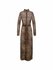 Платье Maison Close Leopard-print maxi dress, размер 38, brown