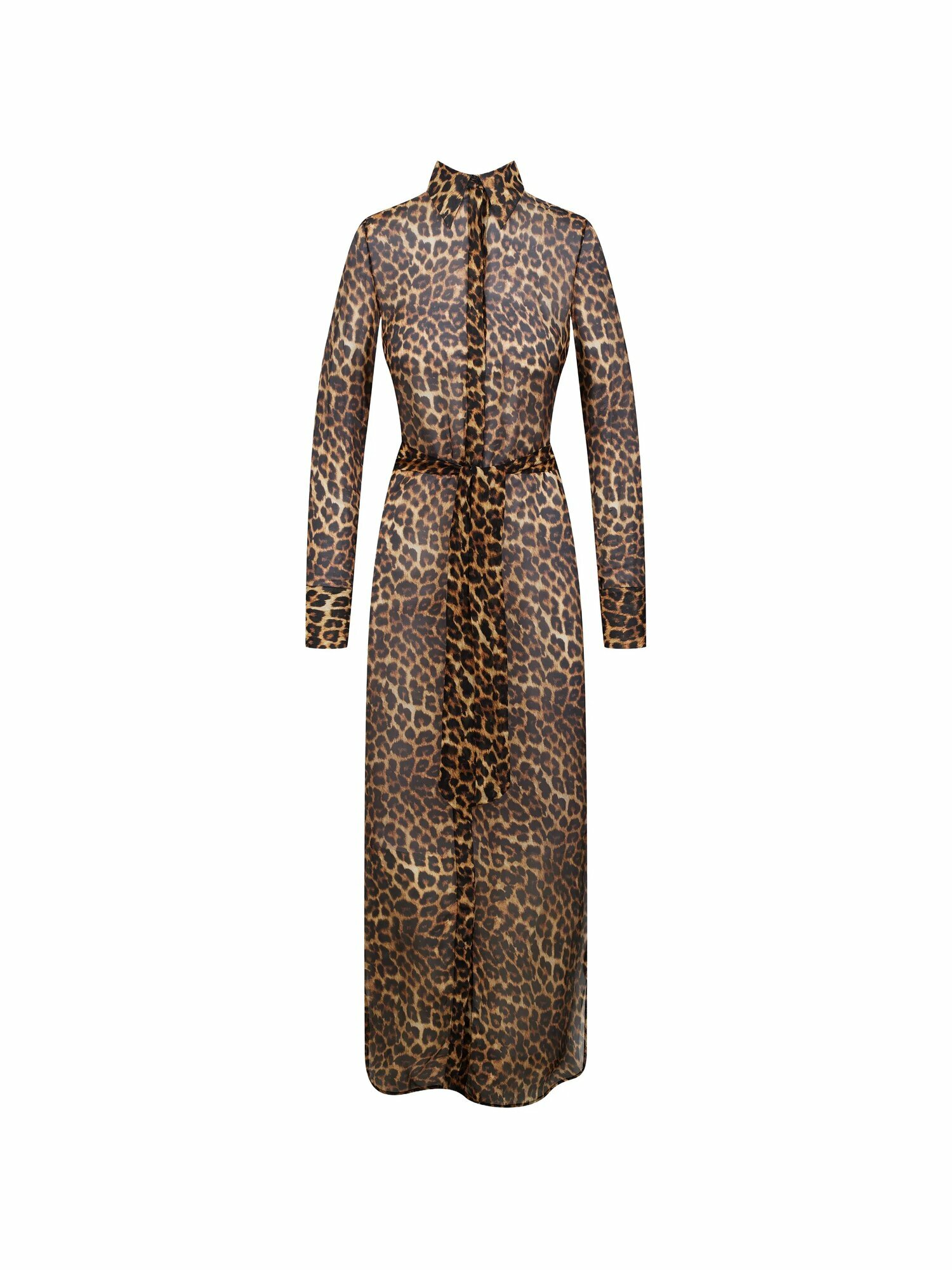 Платье Leopard-print maxi dress