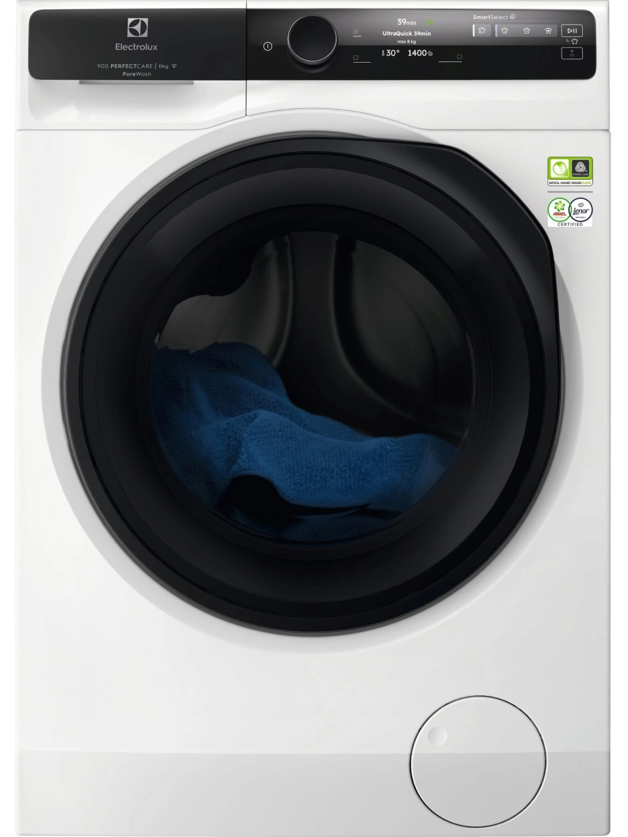Стиральная машина Electrolux EW9F7607WCE пан. англ. кл: A фронтальная, макс. загрузка:11кг белый