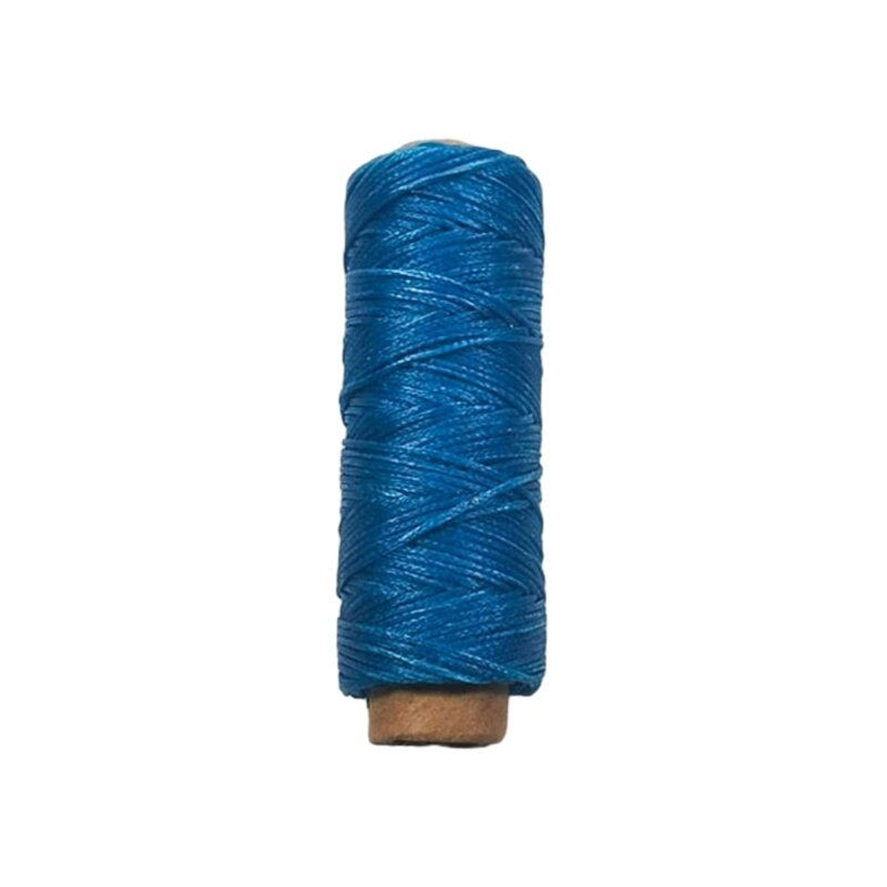 50m 0.8mm Thickness Waxed Thread for Leather Waxed Cord Hand Stitching Thread Flat Waxed Sewing Line DIY Handicraft Tool