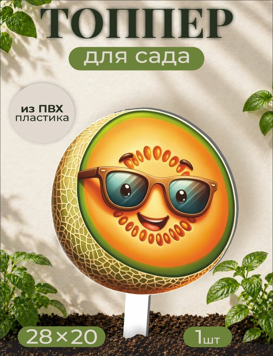 Фигурки для сада Дыня - Fruits