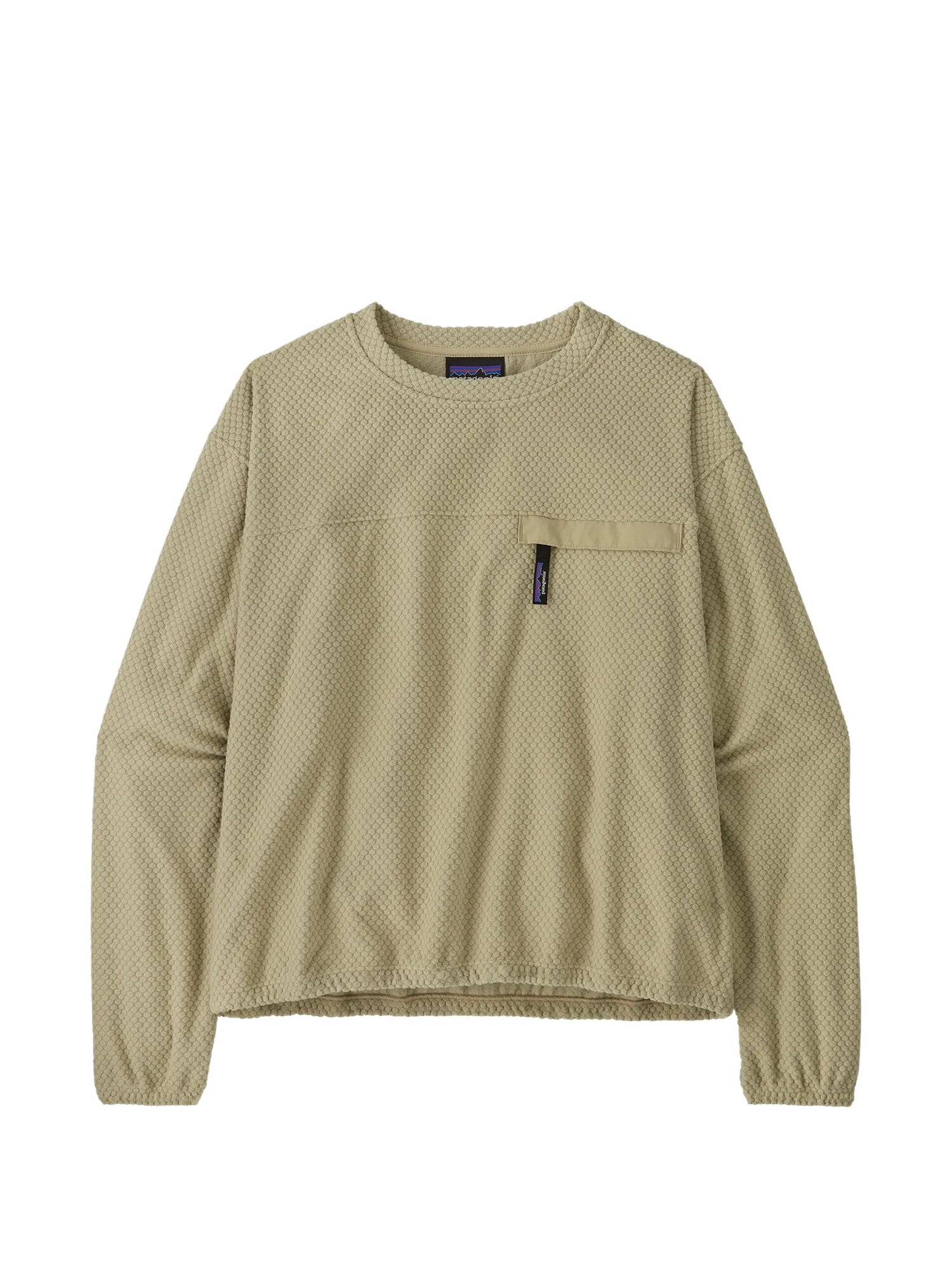 Свитер Fleece-textured chest-pocket sweater