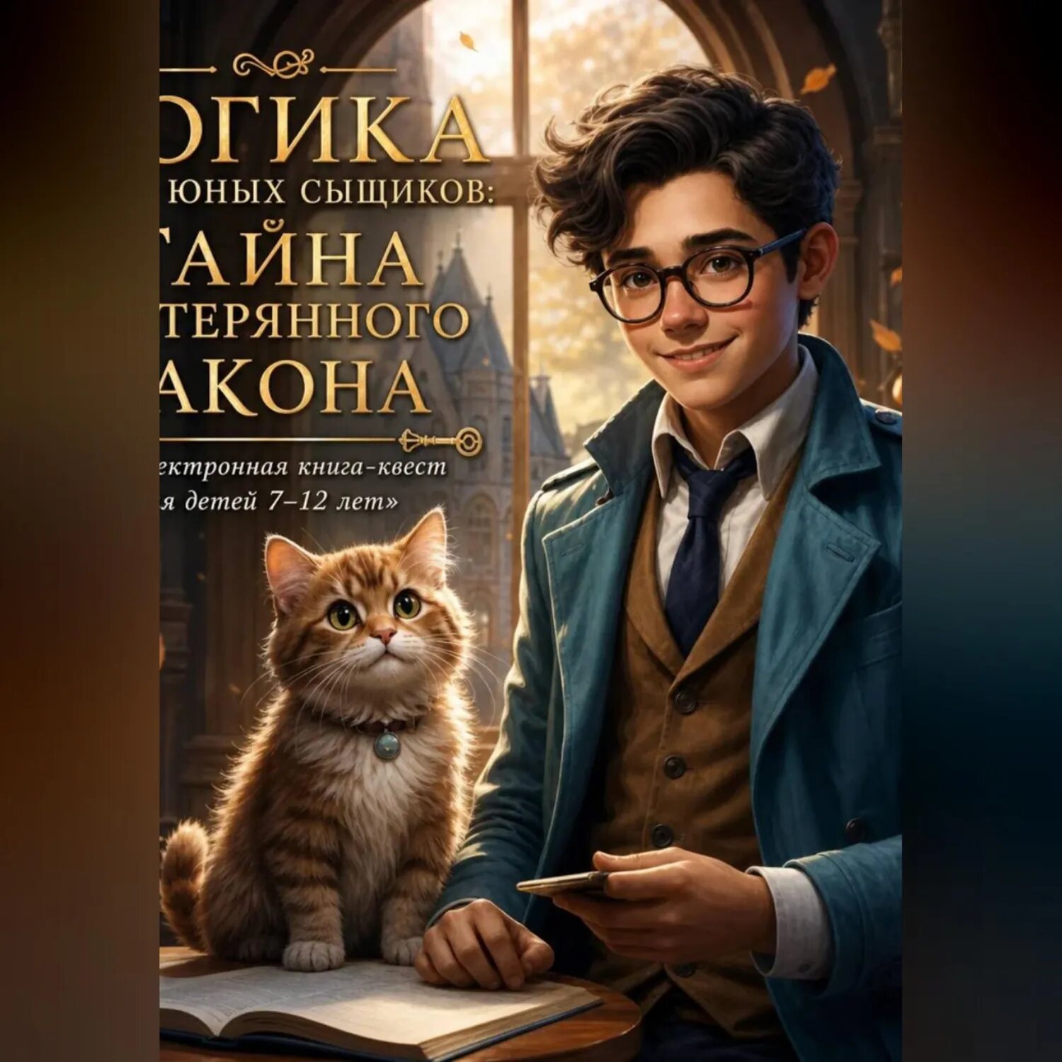 Логика для юных сыщиков: Тайна потерянного закона [Аудиокнига]