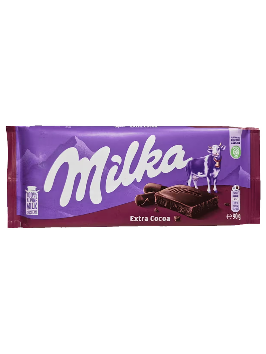 Шоколад Milka Extra Cacao Dark темный 100 г