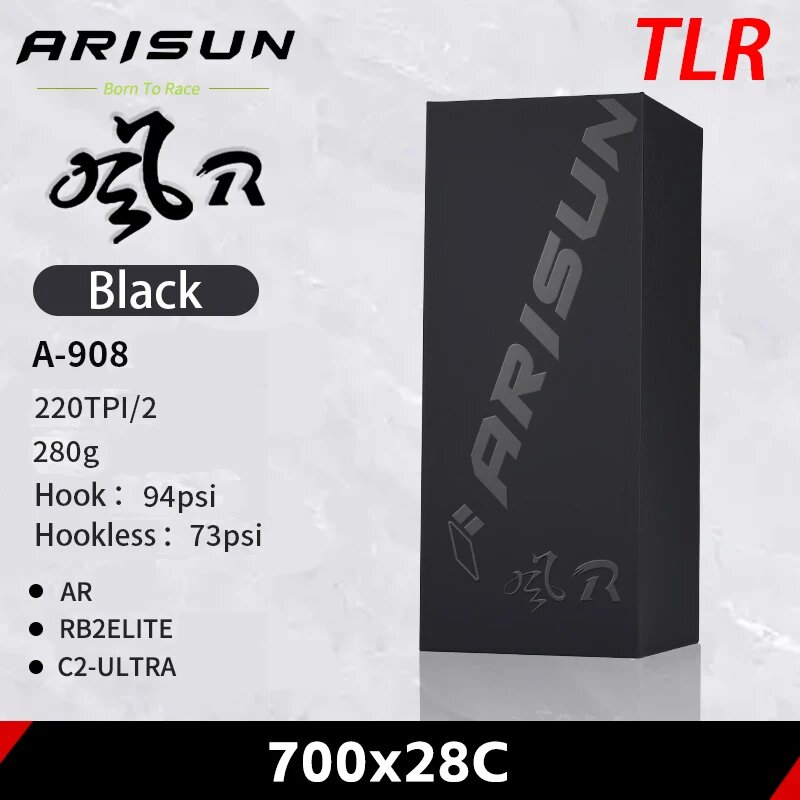 ARISUN TLR шина 700x28c Black 280g