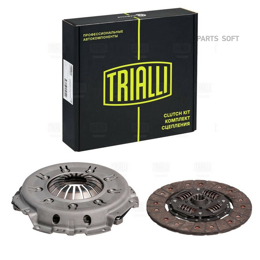 TRIALLI FR800 Сцепление в сборе для а/м УАЗ 3151/3160 (змз. 409) (без муфты) (FR 800)