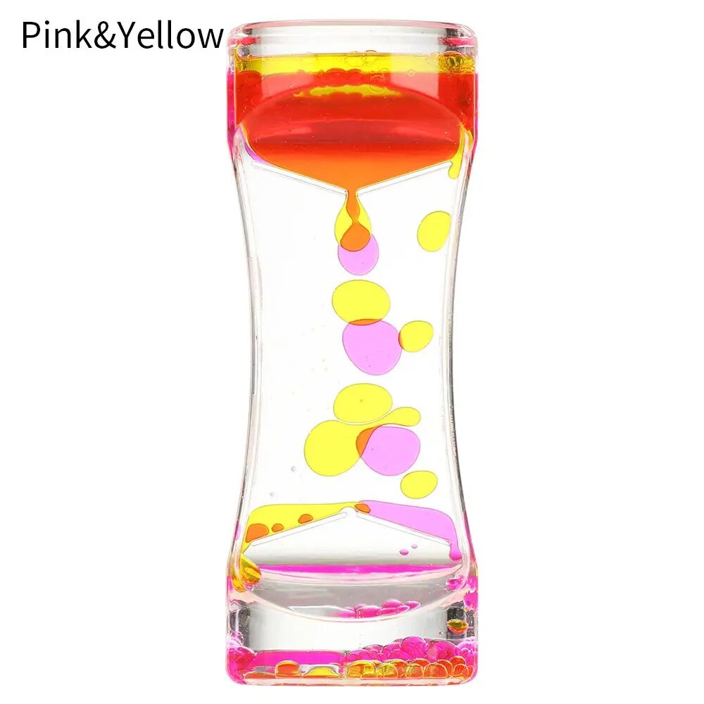 Динамические часы Pink & Yellow, розовые