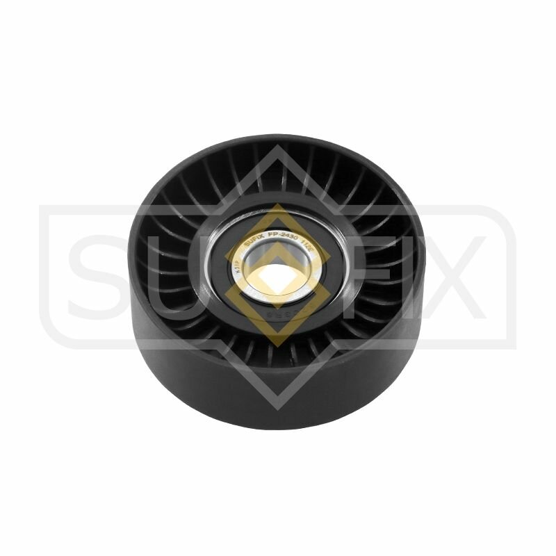 SUFIX Ролик натяжного механизма приводной AUDI A4 3.2 05-15/ A5 3.0-3.2 07>/ A6 2.4-3.2 04>/ A7 2.8-3.0 10>/ A8 2.8-3.2 07>/ Q5 3.0-3.2 08>/ Q7(4L/ 4M) 3.0 10>, PORSCHE Cayenne II 3.0 10>