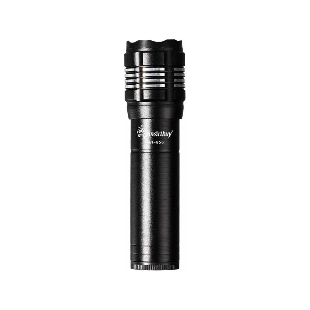 Фонарь аккумуляторный Smartbuy XPE LED, MicroUSB, алюминиевый, 4 режима, кейс, кабель, 11.7хd3 cм Sma SBF-856
