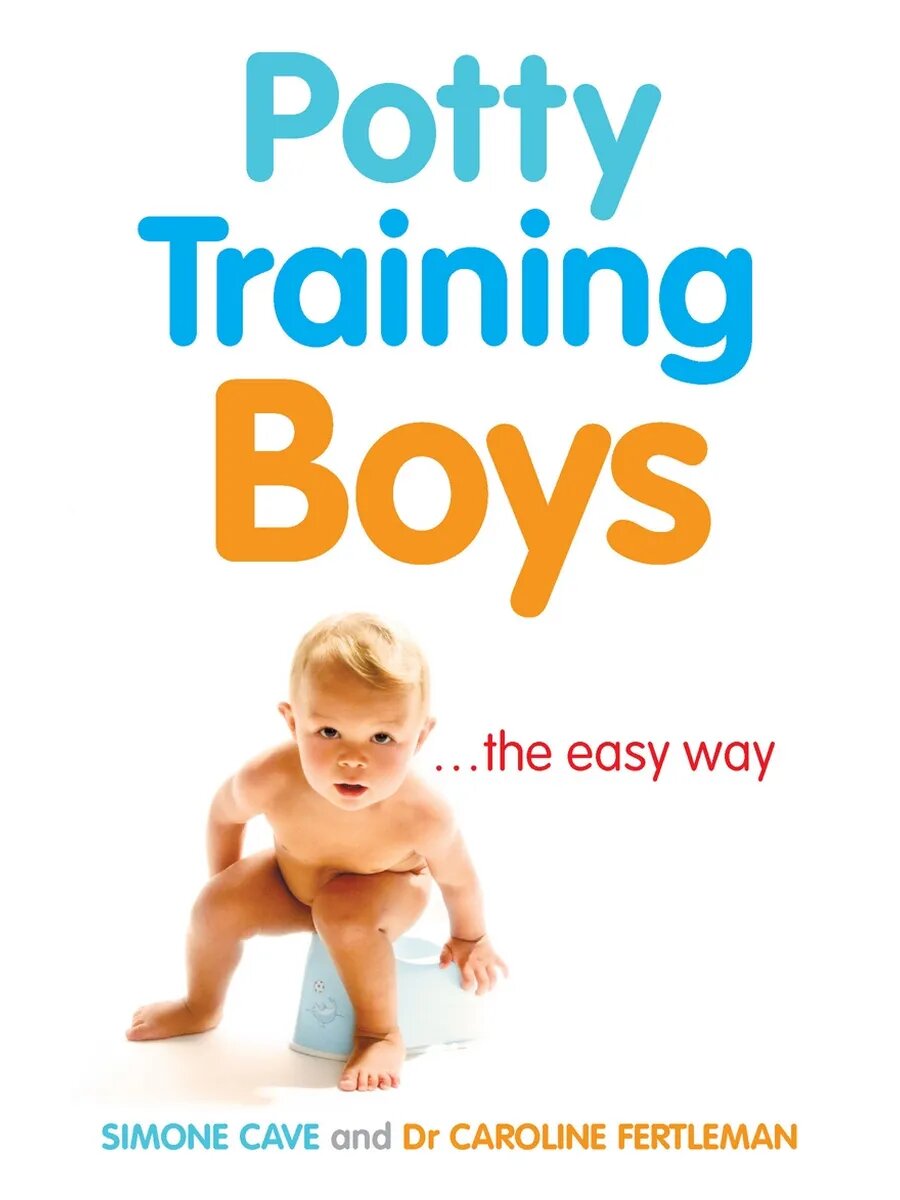 Potty Training Boys / Книга на Английском