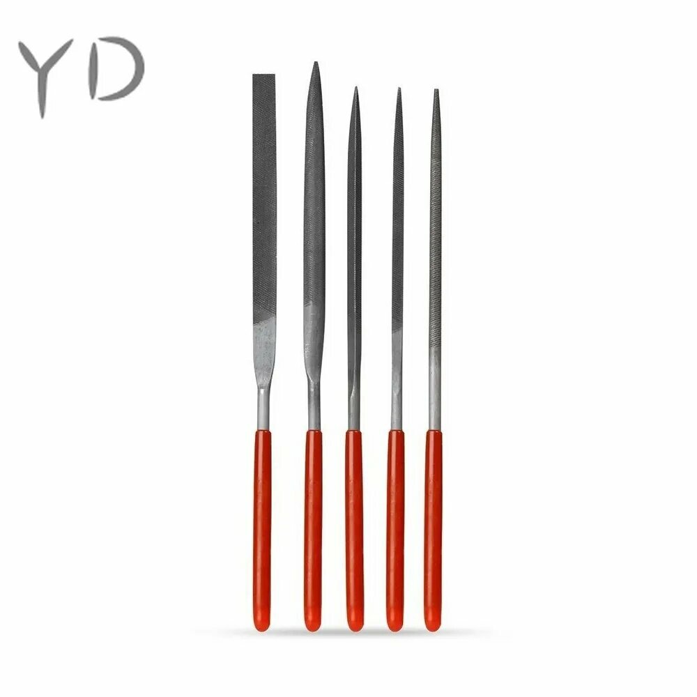 Набор надфилей Smartbuy tools, d4x160мм, 5 шт (прямоуг, овал, кругл, треуг, квадрат.), блистер (SBT-TFS-5P1)