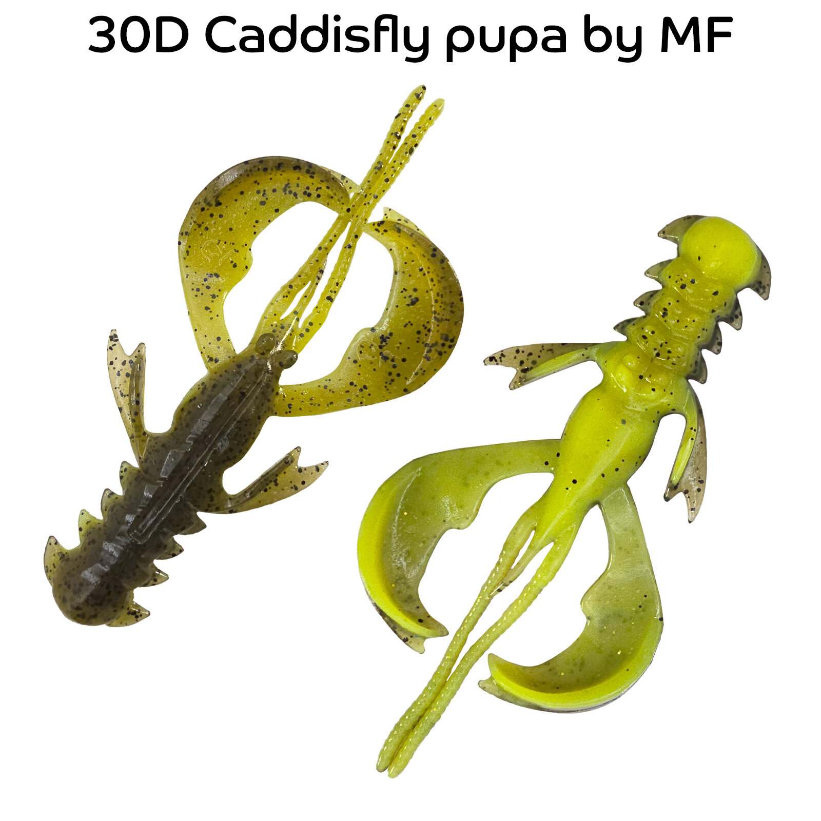 Силиконовая приманка CF Company Nimble 5" 45-125-30d-6, кальмар, 3 шт. Приманка для рыбалки, 125 мм.