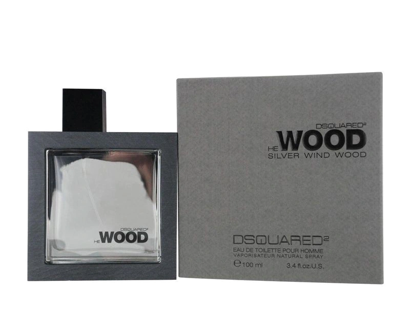 Туалетная вода He Wood Silver Wind Wood Dsquared 2 100 мл мужская / Хи Вуд Сильвер Винд Вуд