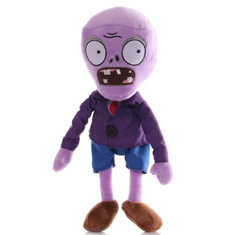 Мягкая игрушка Plants vs Zombies Zombie Цвет: Сиреневый, Zombies 12