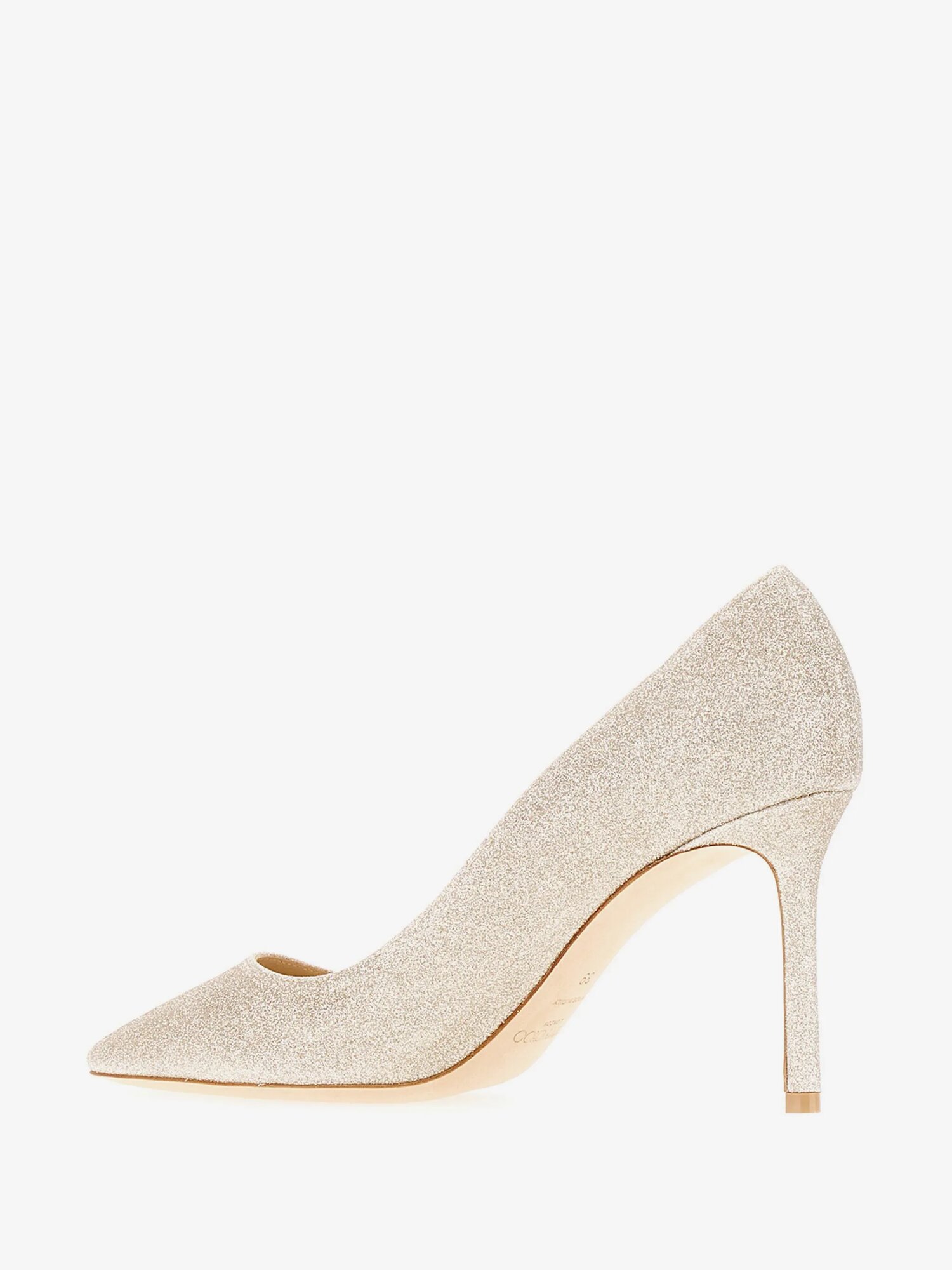 Туфли JIMMY CHOO Romy 85, размер 40, Silver — фото 1