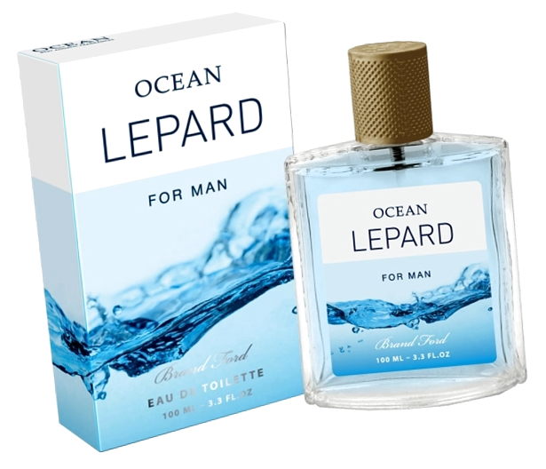Аромат для мужчин Delta Parfum Ocean Lepard 100 мл / Дельта парфюм Океан Лепард