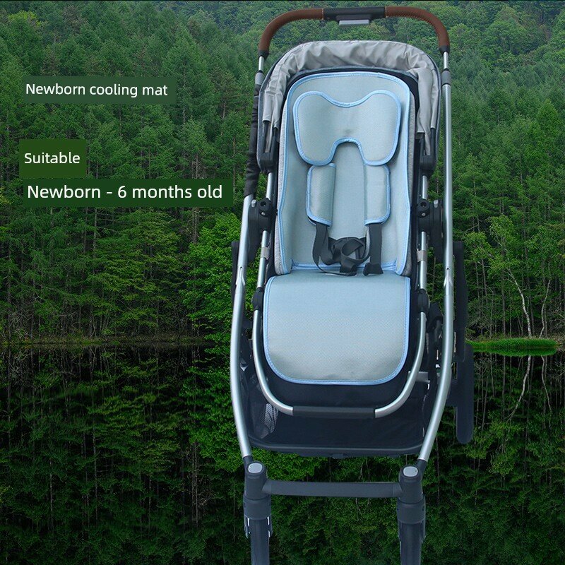 UPPAbaby Vista V3 новорожденный охлаждающий тканевый сидушка - голубая, антибактериальная и против клещей