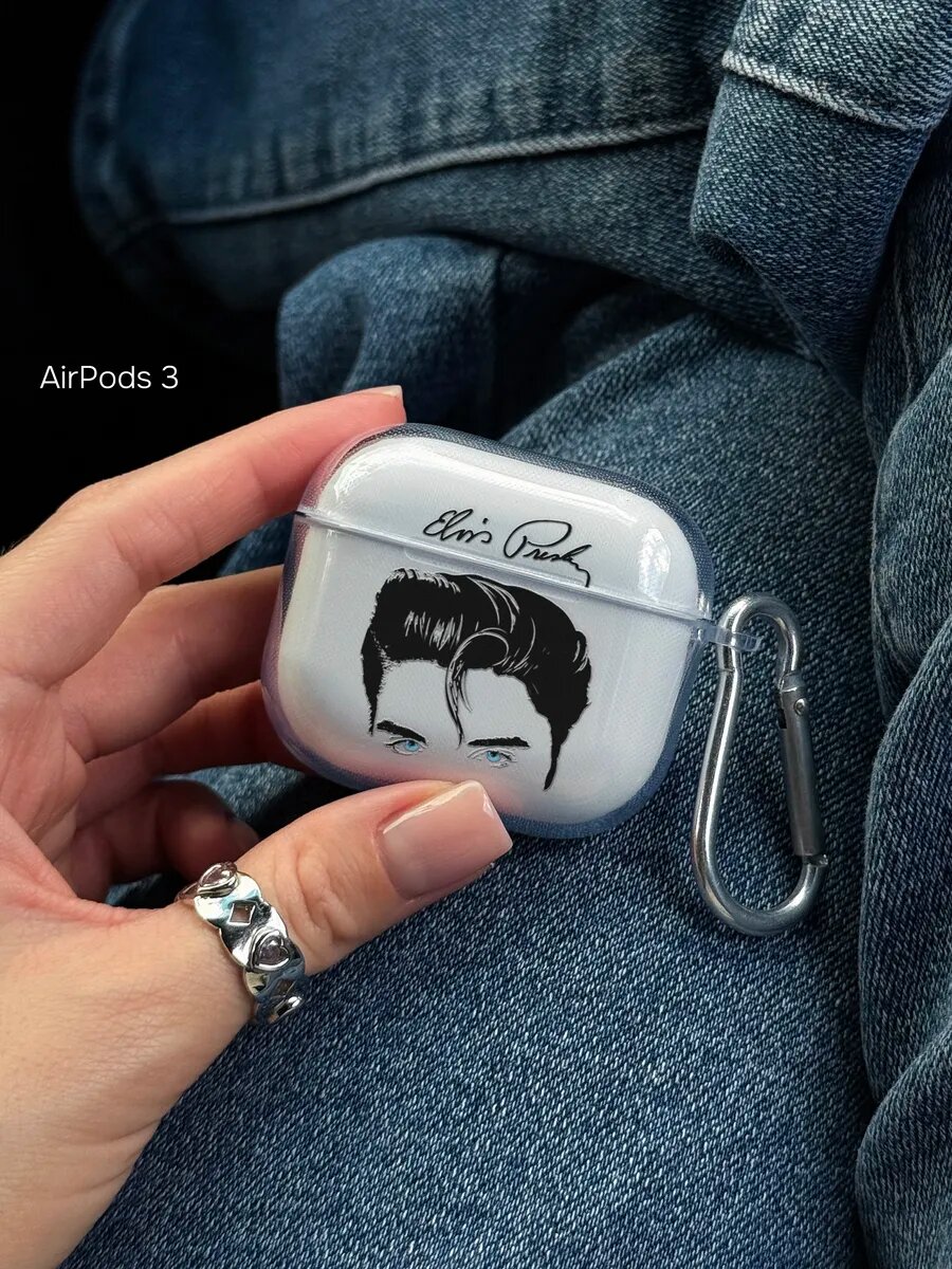 Чехол на AirPods 3 Элвис Пресли