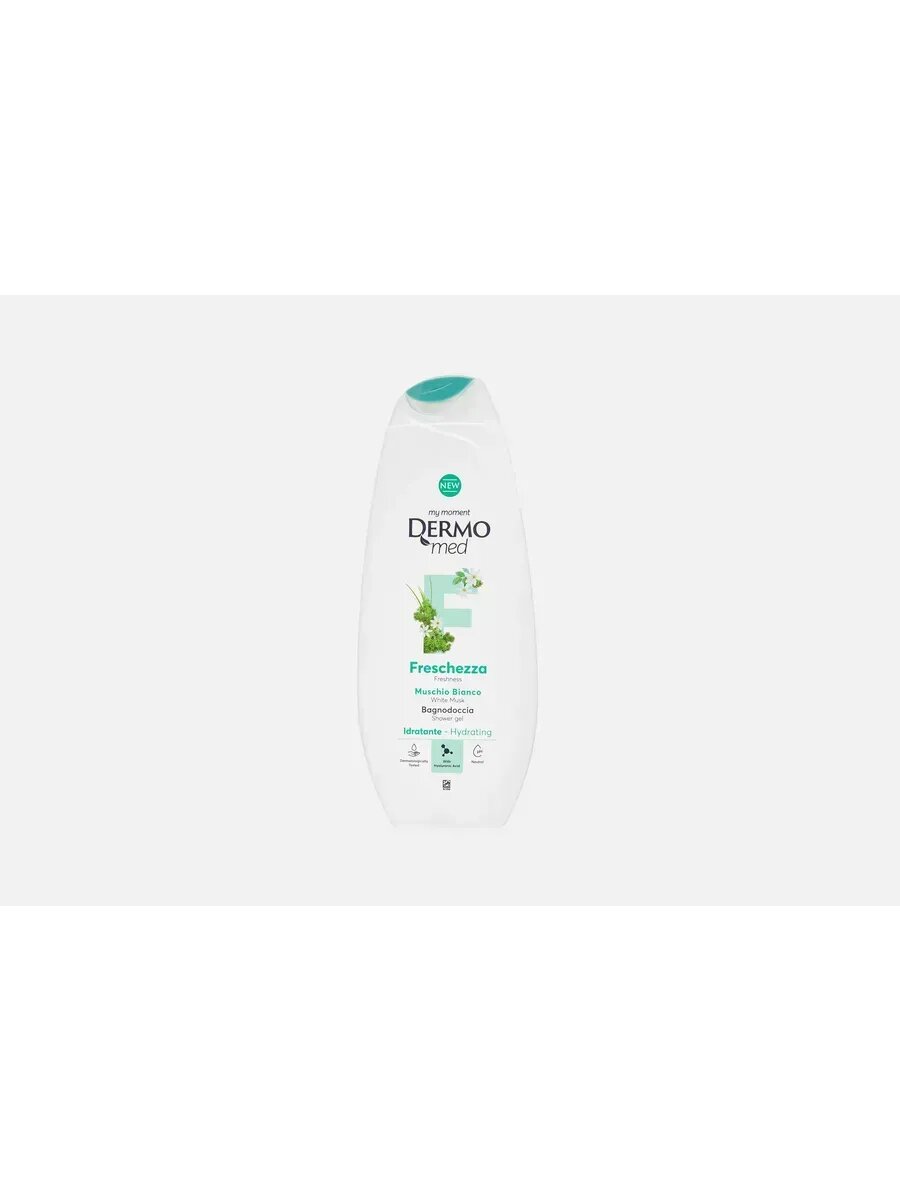 DERMOMED FRESHNESS WHITE MUSK Гель для душа 450мл