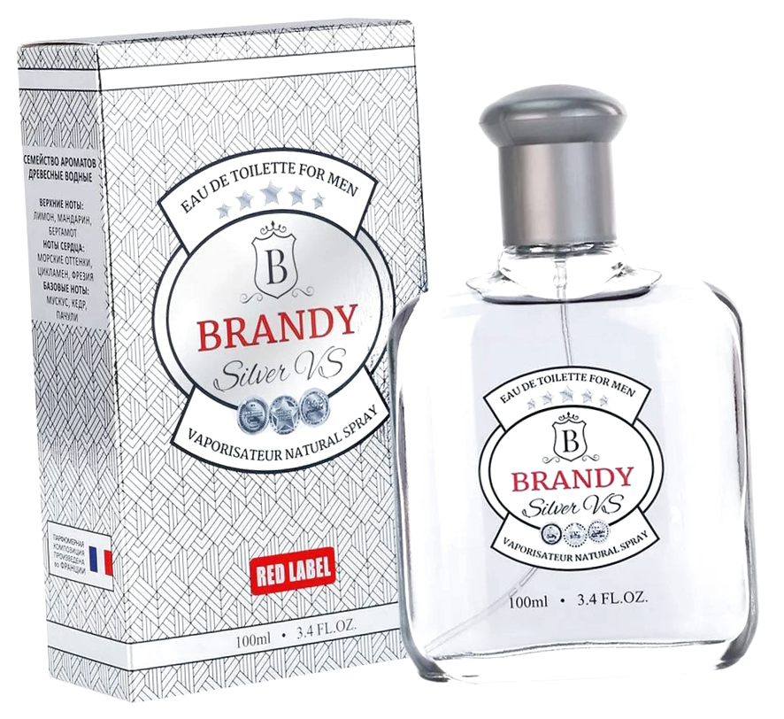 Мужской парфюм Дельта парфюм Брэнди Силвер Вс 100 мл - Brandy Silver VS