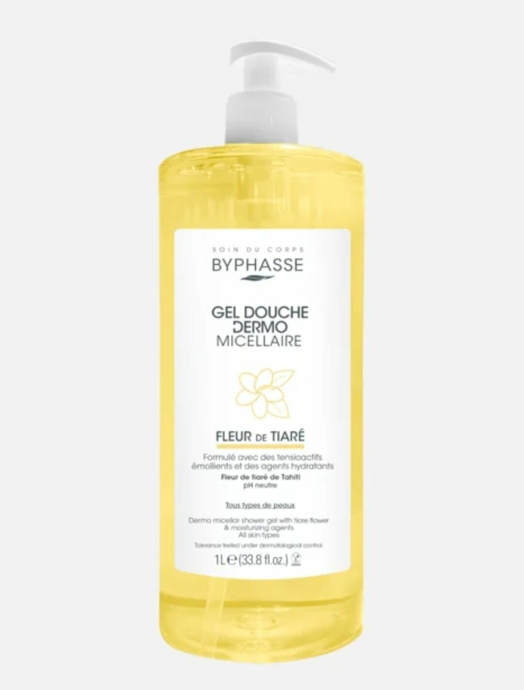 Гель для душа BYPHASSE micellar fleur de tiare