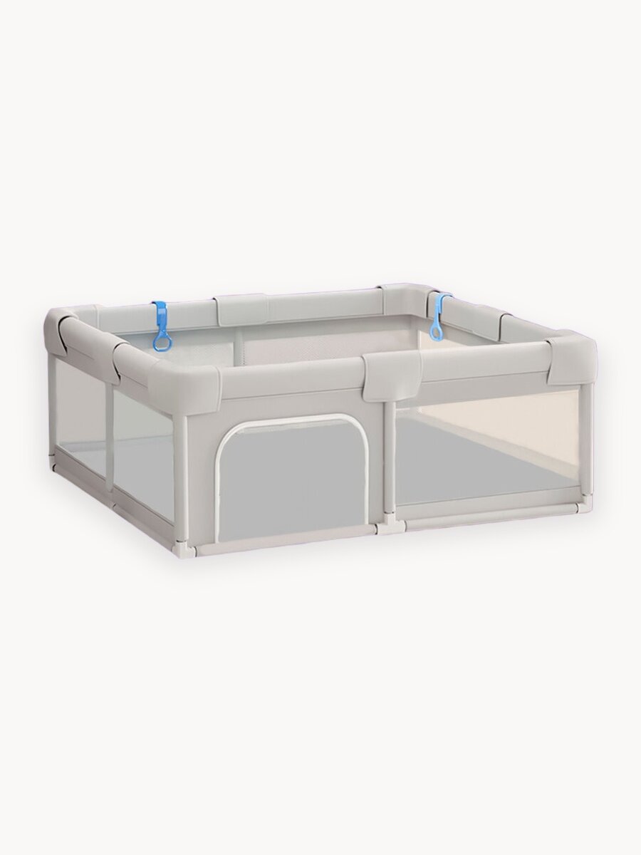 Манеж детский напольный 150х180 см с ковриком и шариками CINLANKIDS