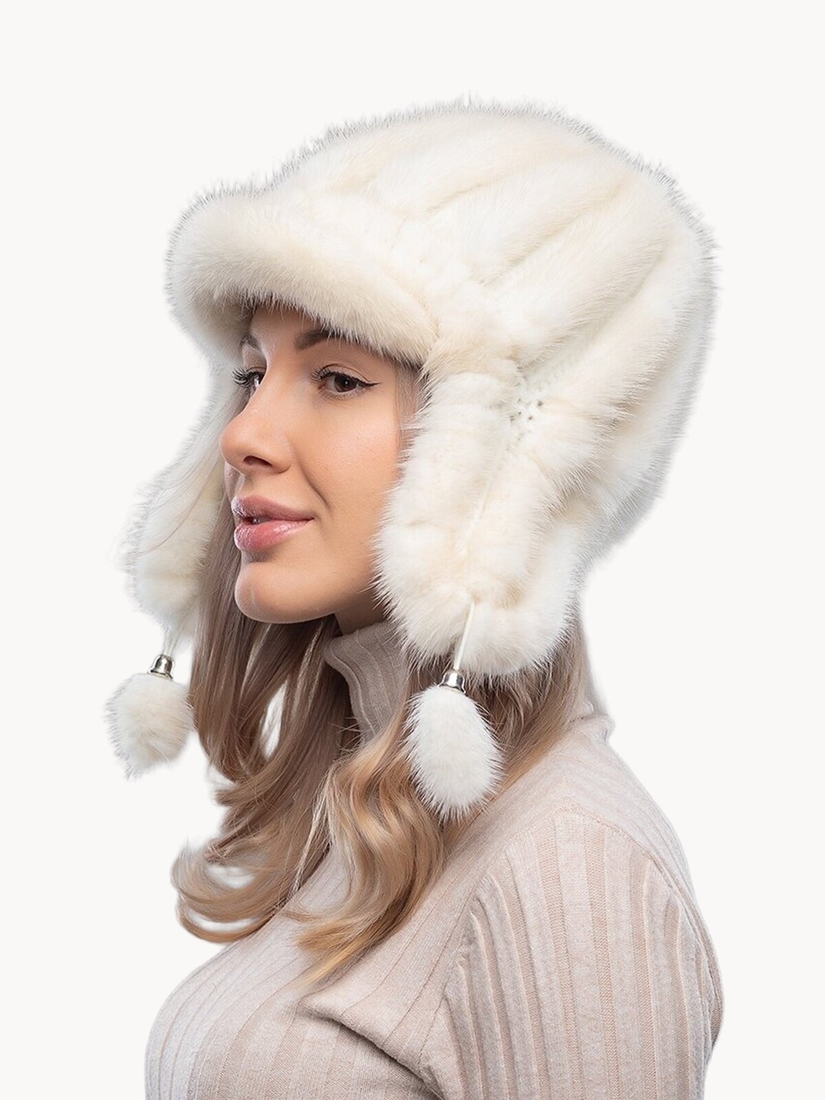 Шапка-ушанка Новый Год 2021 для женщин