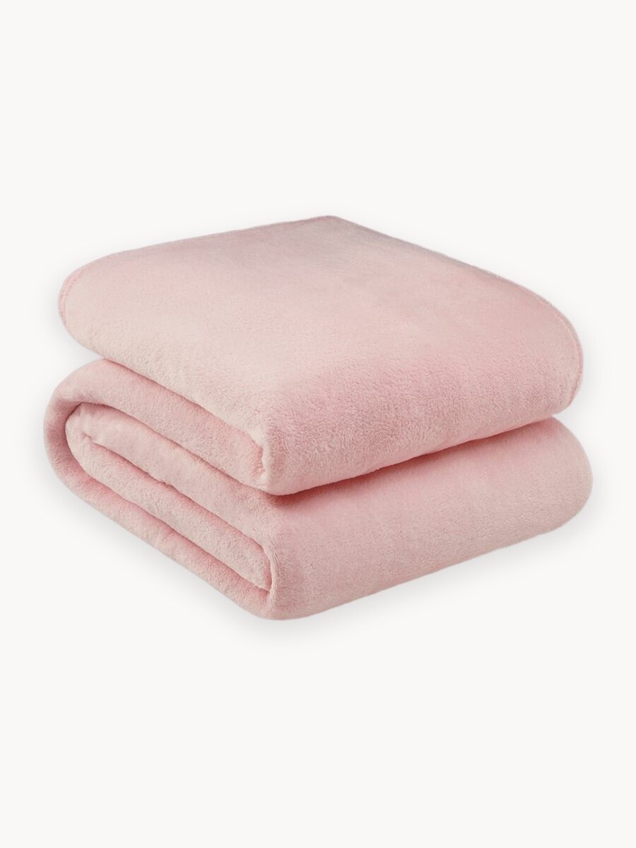 Плед Guten Morgen "Велсофт", розовый, 100% полиэстер, плотность 220г/м2