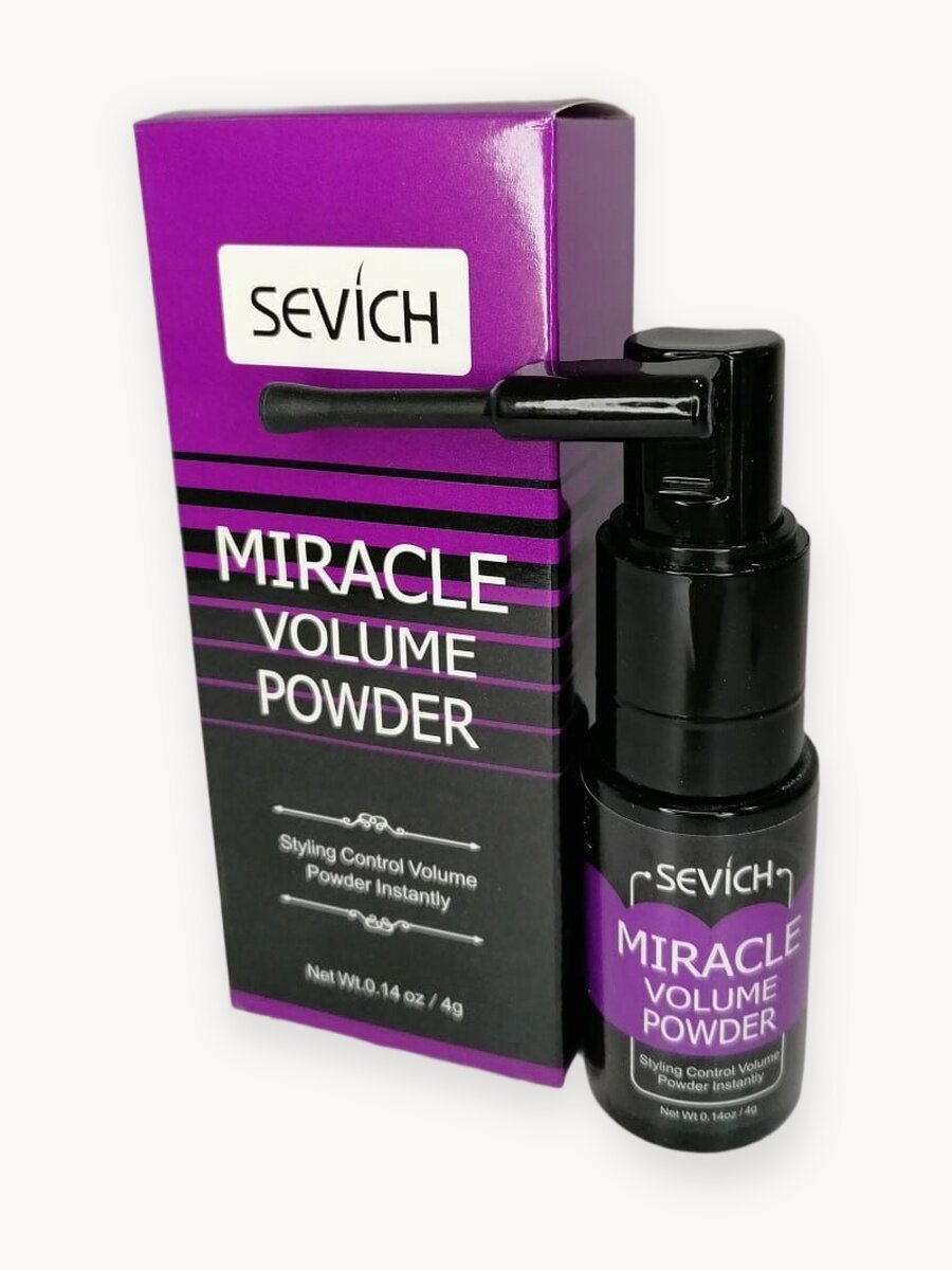 Пудра для волос SEVICH для объема и обезжиривания с распылителем