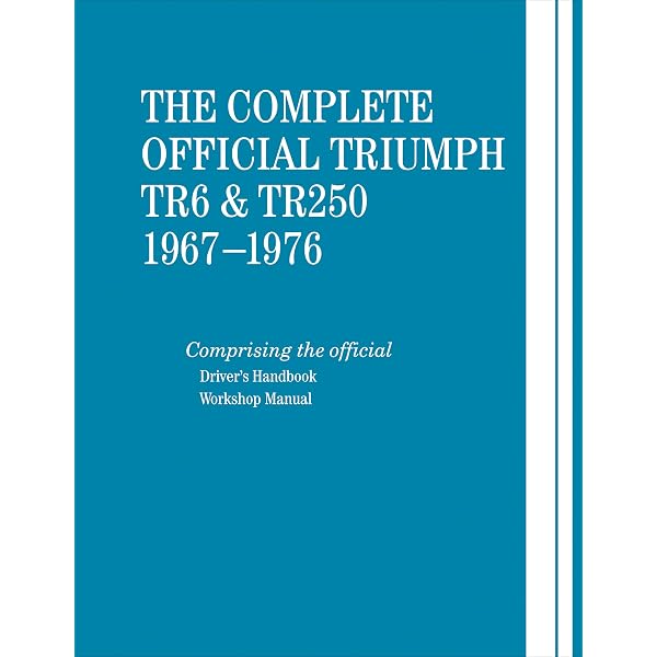 The Complete Official Triumph TR6 & TR250: 1967-1976: Includes Driver's Handbook and Workshop Manual，Reprinted paperback book