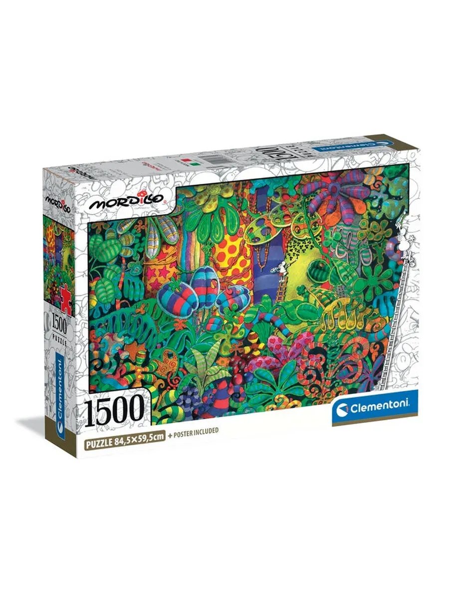 Пазл 1500 деталей Художник. Мордилло