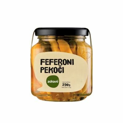 Перец Пепперони острый Zdravo Organic 290гр